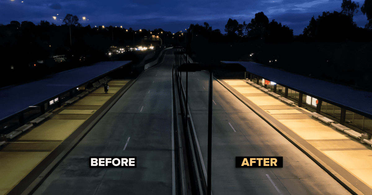 Brisbane Busway - Area Lighting - Portfolio | Lumascape